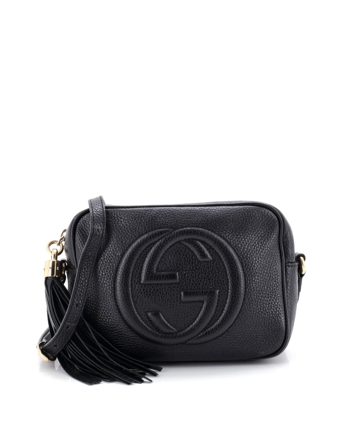 Click here for Pre-Owned Gucci Small Soho Disco Crossbody Bag Lea... prices