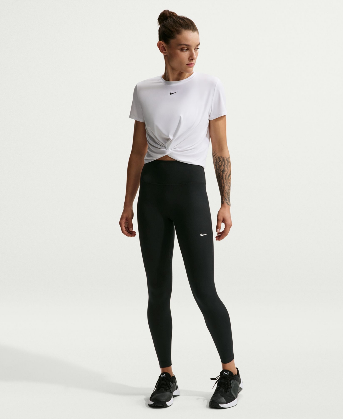 Click here for Nike Womens Seamless Front High Waisted Leggings -... prices