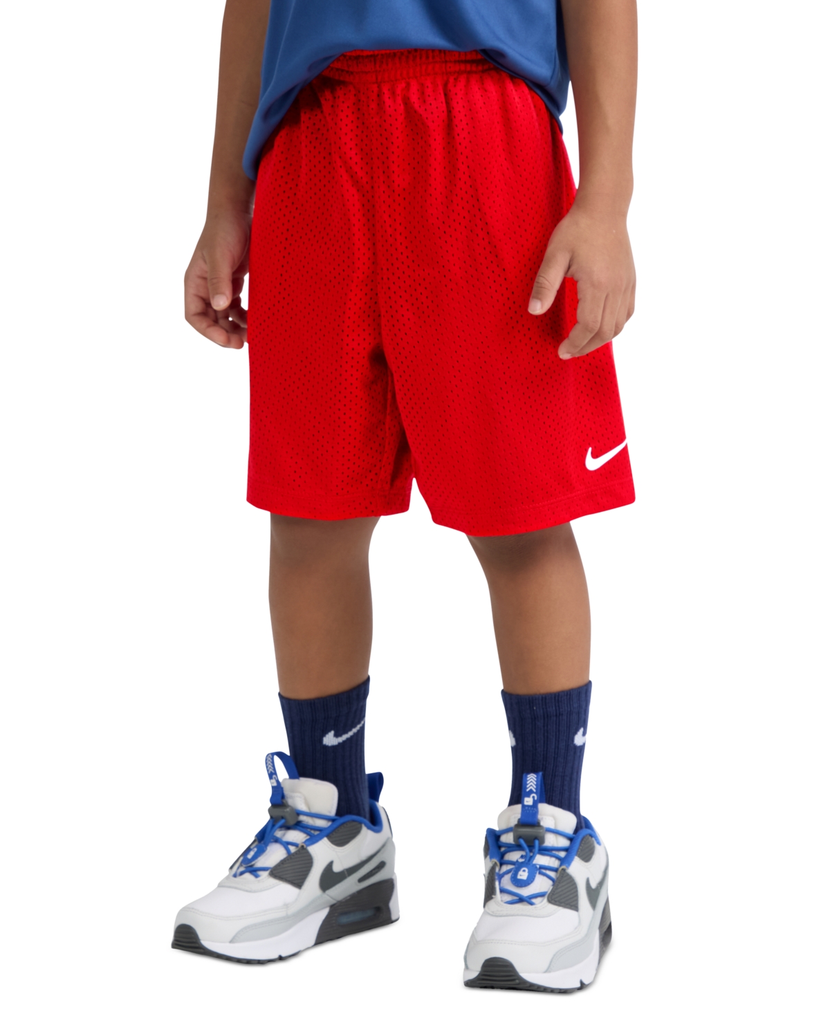 Click here for Nike Little Boys Dri-fit Logo Mesh Pull-On Shorts... prices