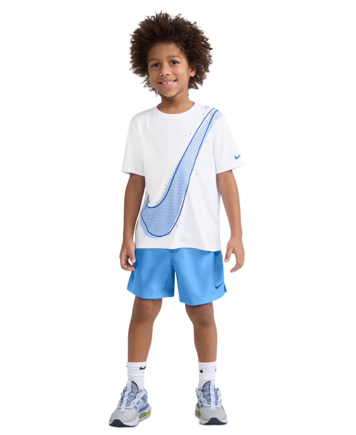Click here for Nike Boys 4-7 Dri-fit Crewneck T-Shirt and Woven S... prices