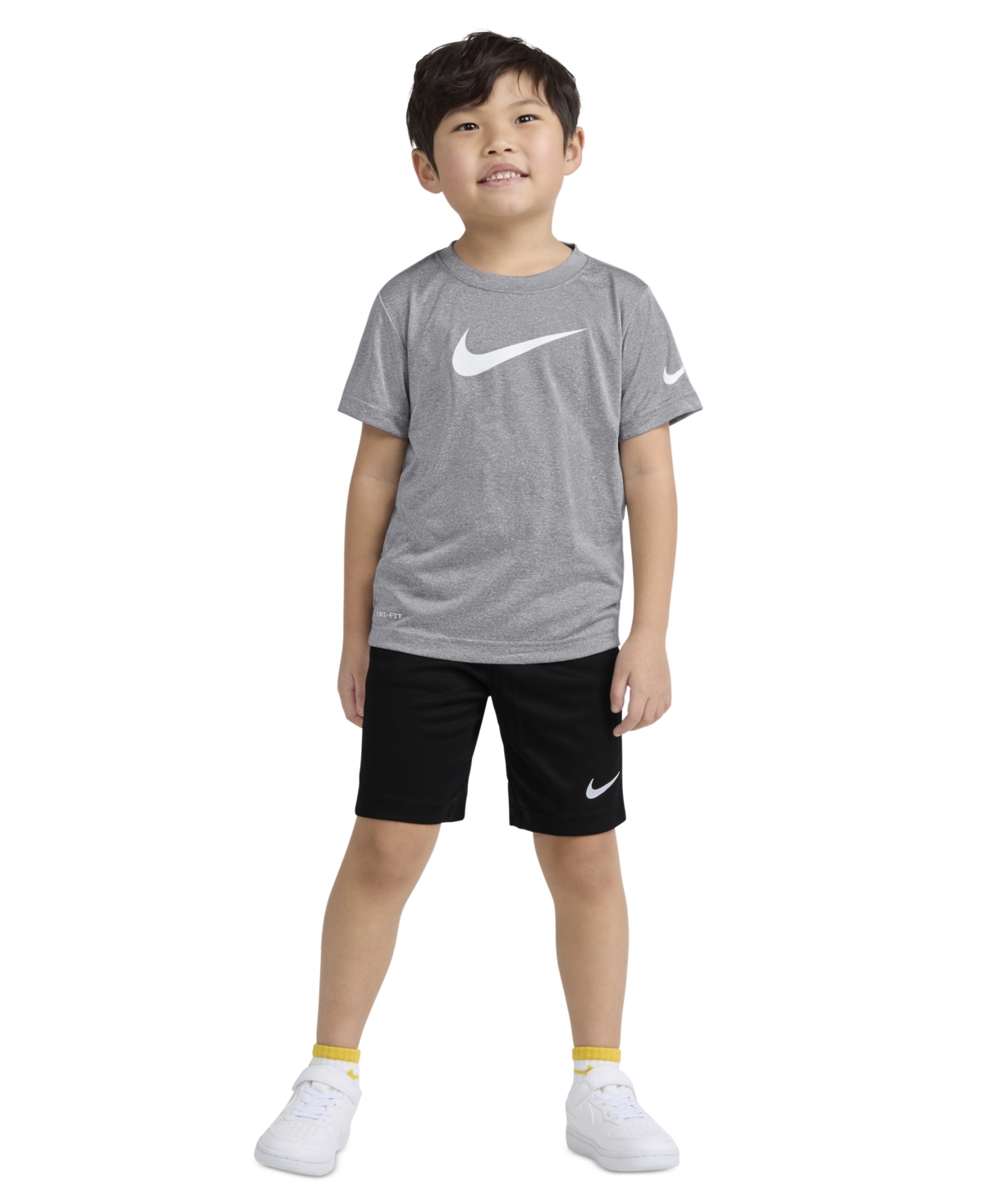 Click here for Nike Little Boys Dri-fit Swoosh T-Shirt & Shorts... prices