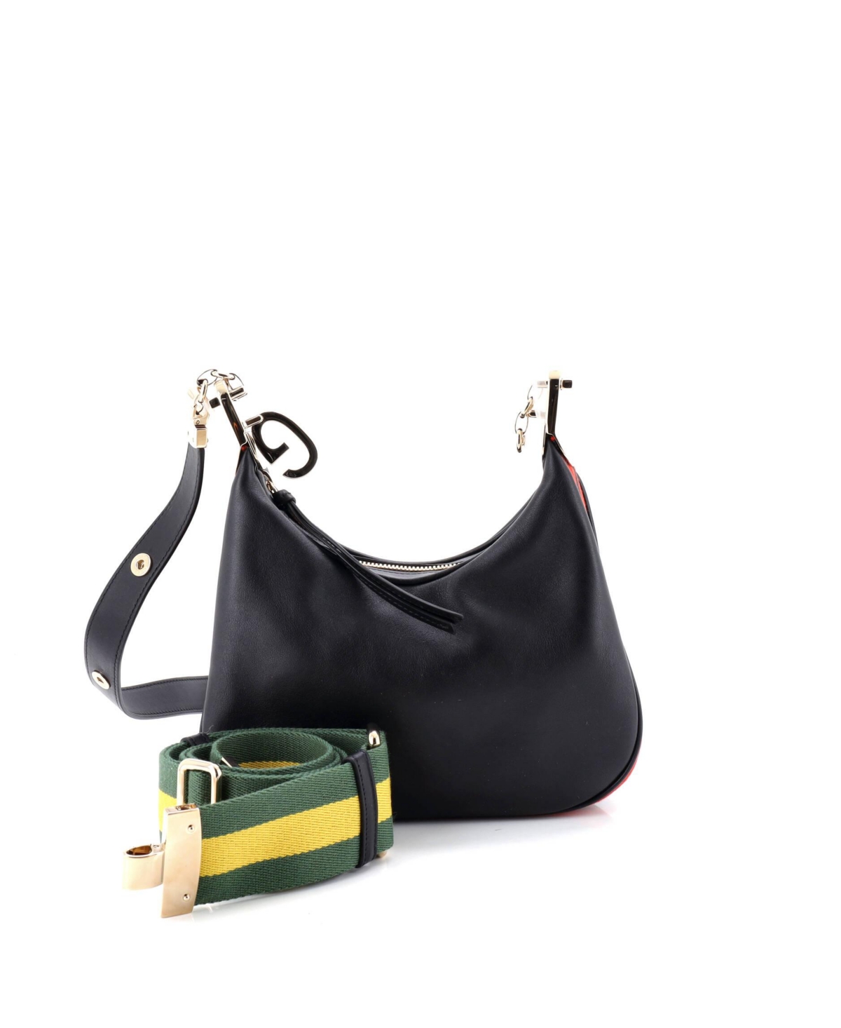 Click here for Pre-Owned Gucci Small Attache Shoulder Bag Leather... prices