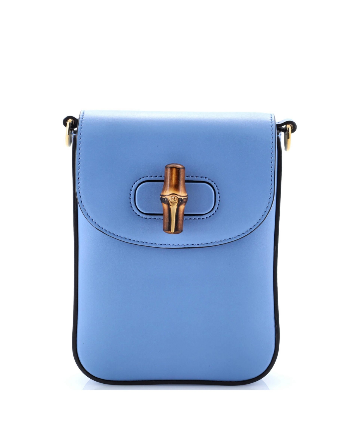 Click here for Pre-Owned Gucci Mini Bamboo Top Handle Backpack Le... prices