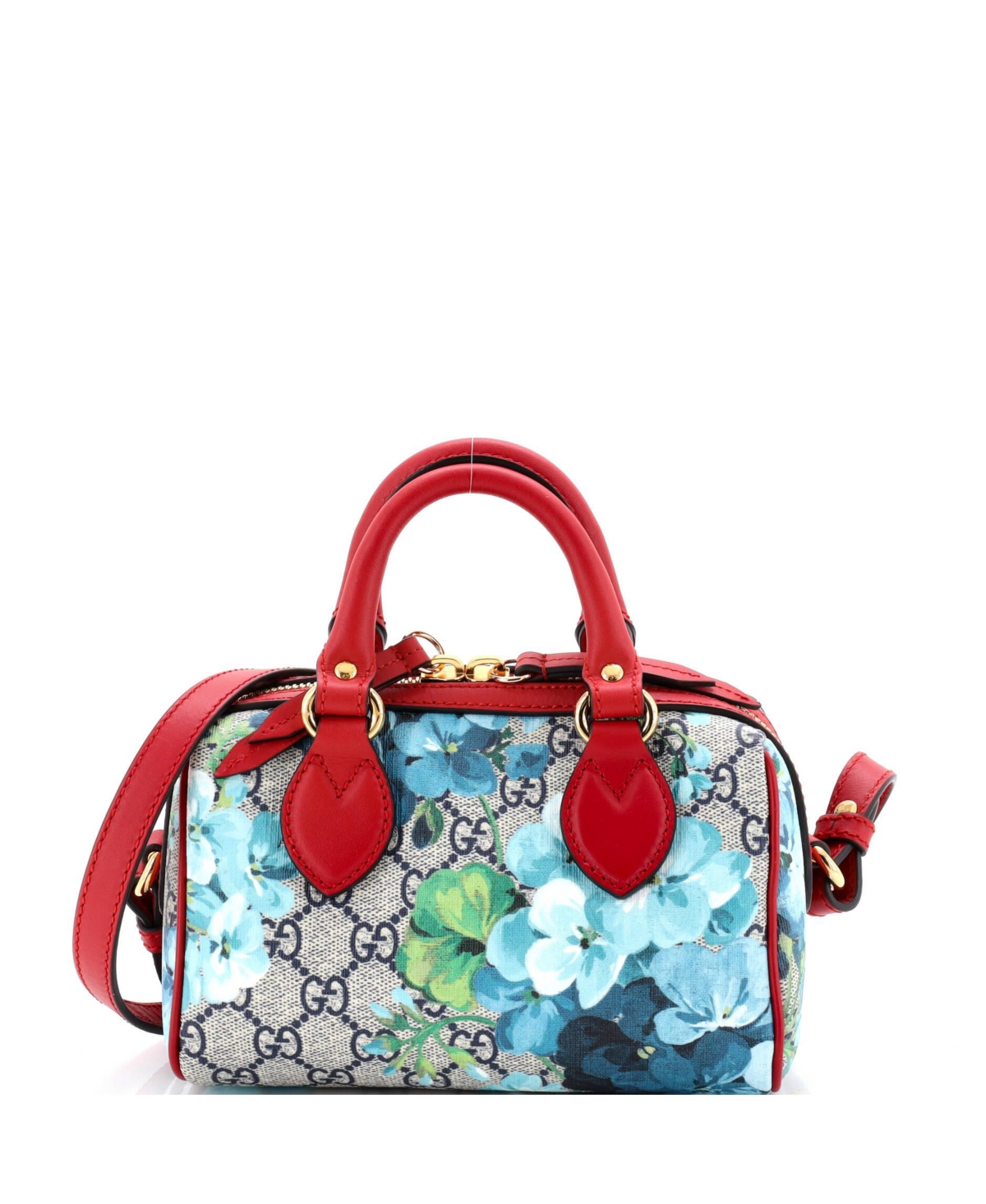 Click here for Pre-Owned Gucci Nano Convertible Boston Bag Blooms... prices