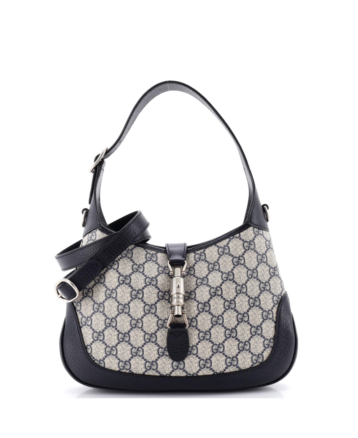Click here for Pre-Owned Gucci Small Web Strap Jackie 1961 Hobo G... prices
