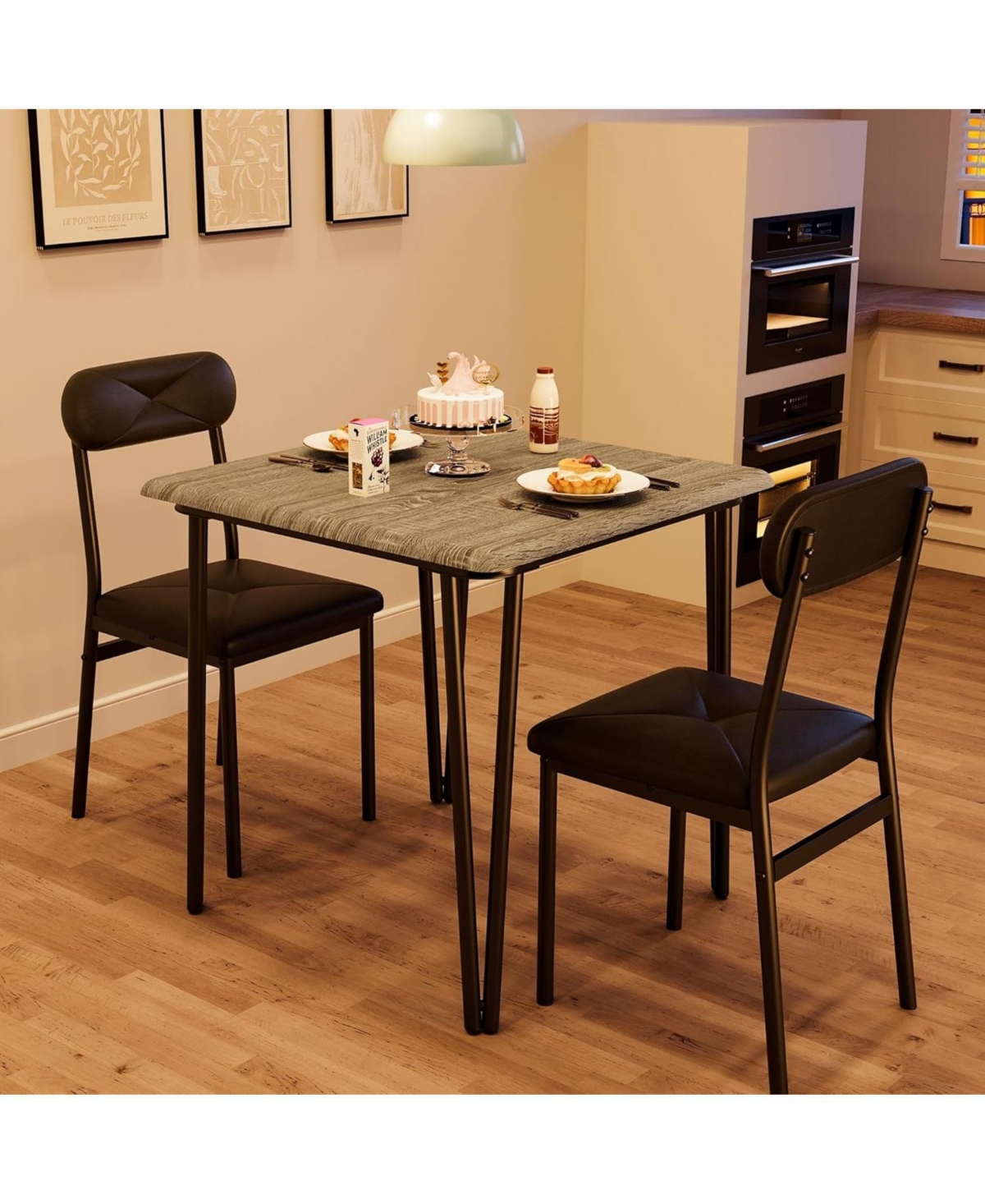 Click here for gaomon Dining Table for 2  Small Square kitchen Di... prices