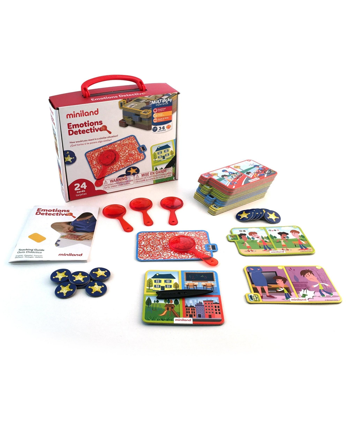 Click here for Miniland Emotions Detective - Learning  Playset fo... prices