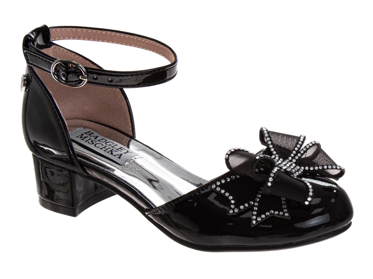 Click here for Badgley Mischka Little Girls Block Heel Dress Shoe... prices