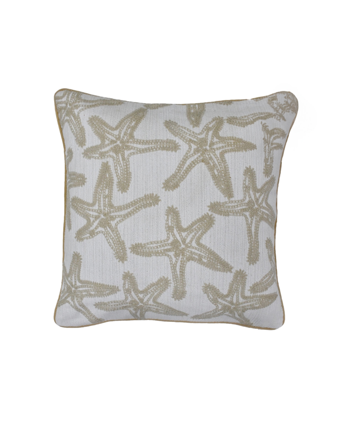 Click here for Loom House Tonal Starfish Cotton Decorative Pillow... prices