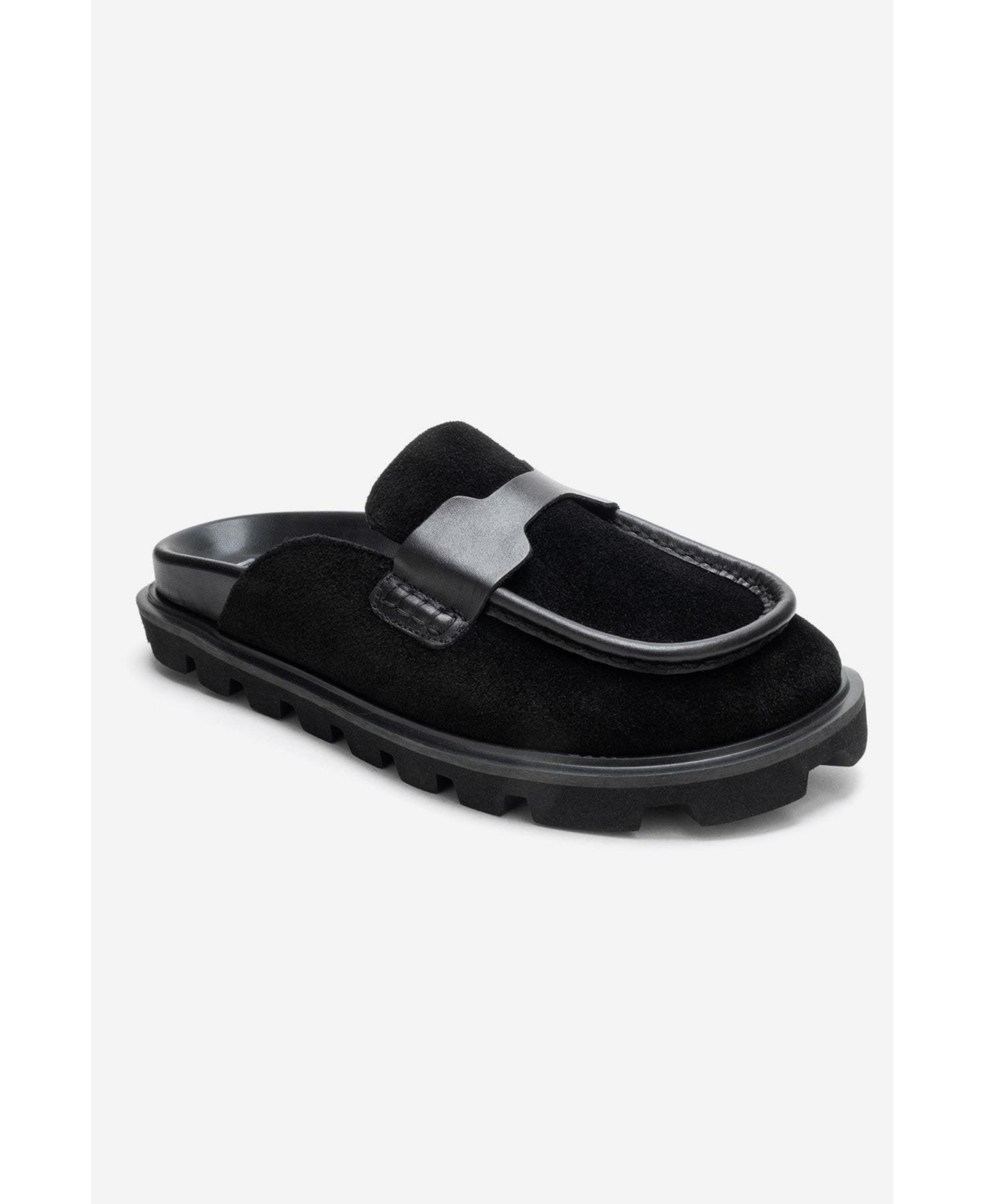 Click here for Forever & Always Shoes Womens Vela Leather Slipper... prices