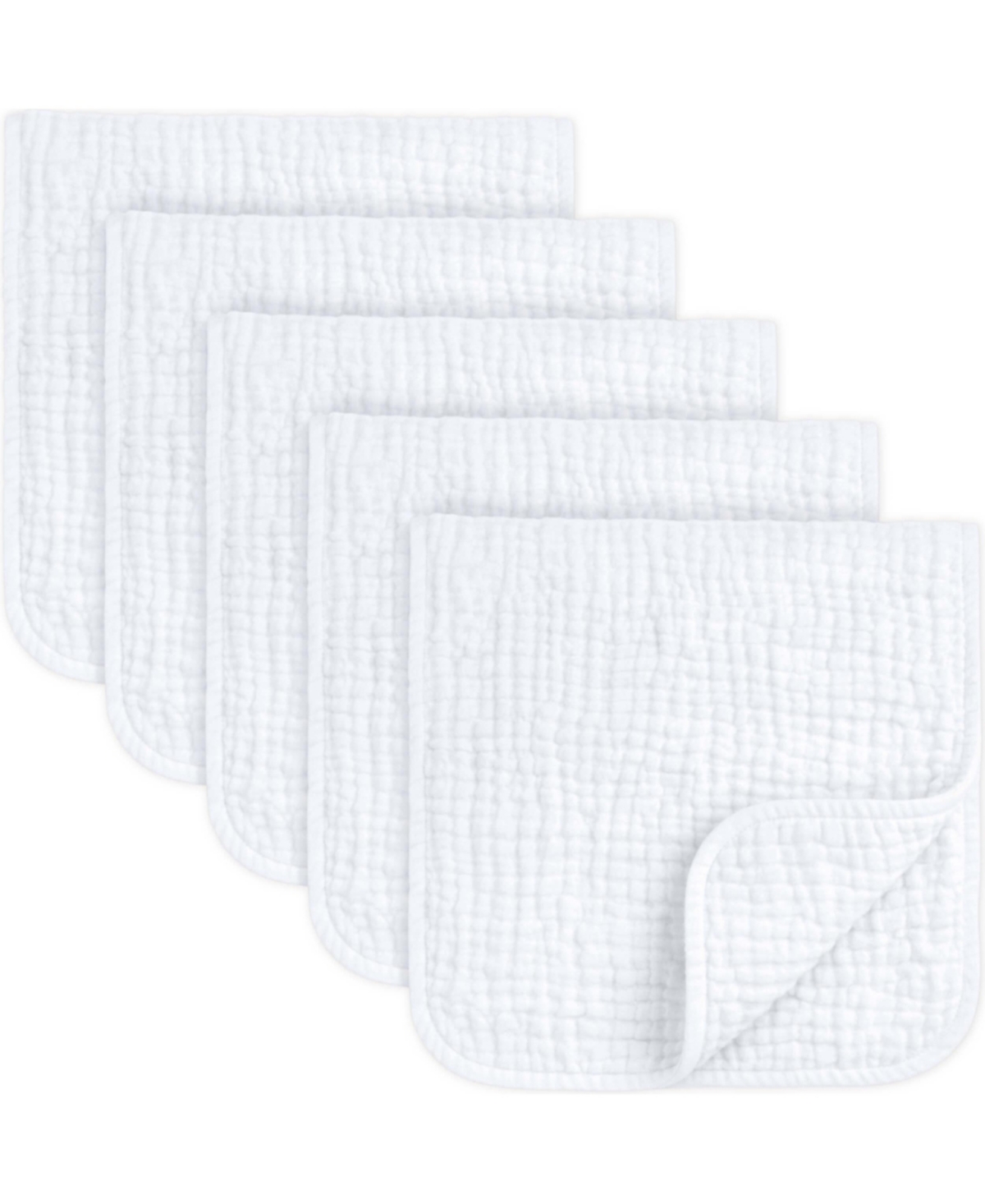 Click here for KeaBabies Kids 5-Pack Lyra Muslin Burp Cloths Boy... prices