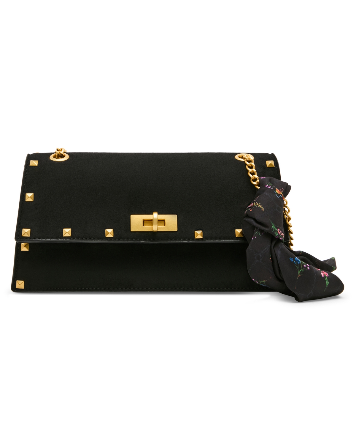 Click here for Betsey Johnson Flap Small Shoulder Handbag - Black prices