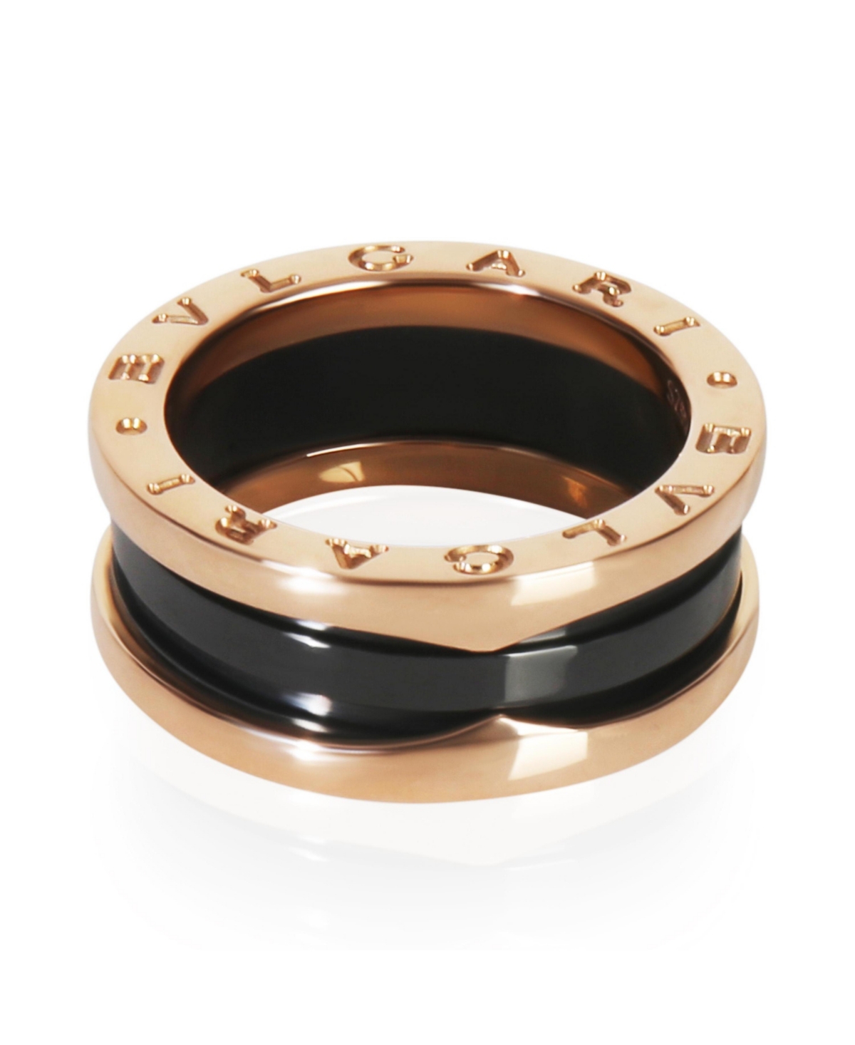 Click here for Pre-Owned Bvlgari Rose Gold B.zero1 Ring - Rose go... prices