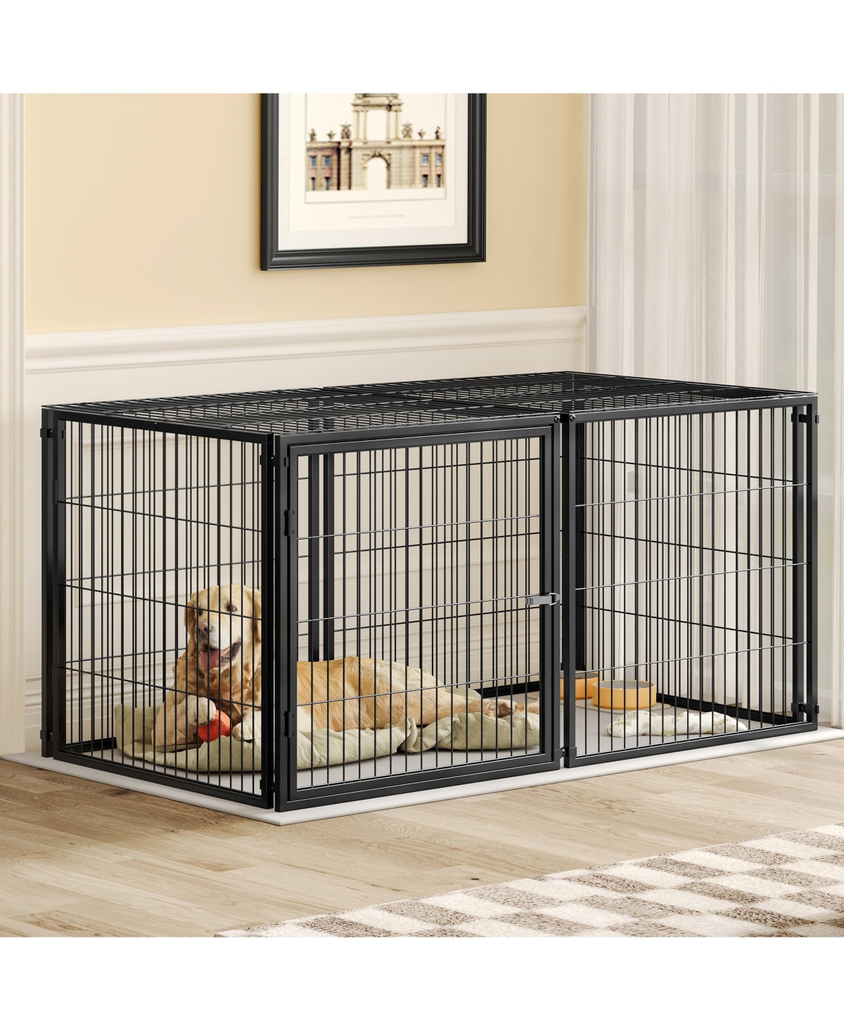 Click here for Aostirmotor 63.7" Large Dog Cage Kennel for M... prices