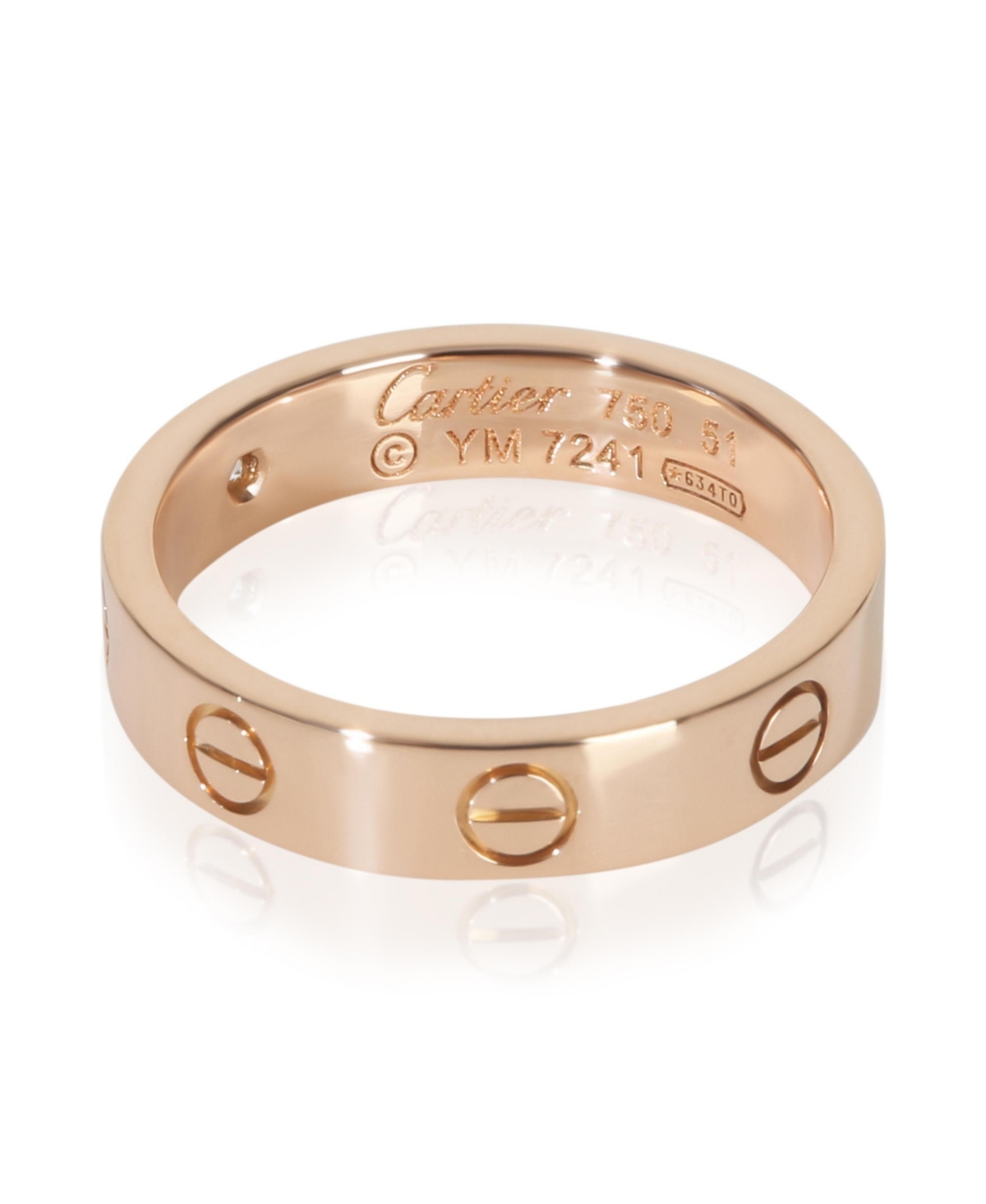 Click here for Pre-Owned Cartier Rose Gold Diamond Small Model Lo... prices