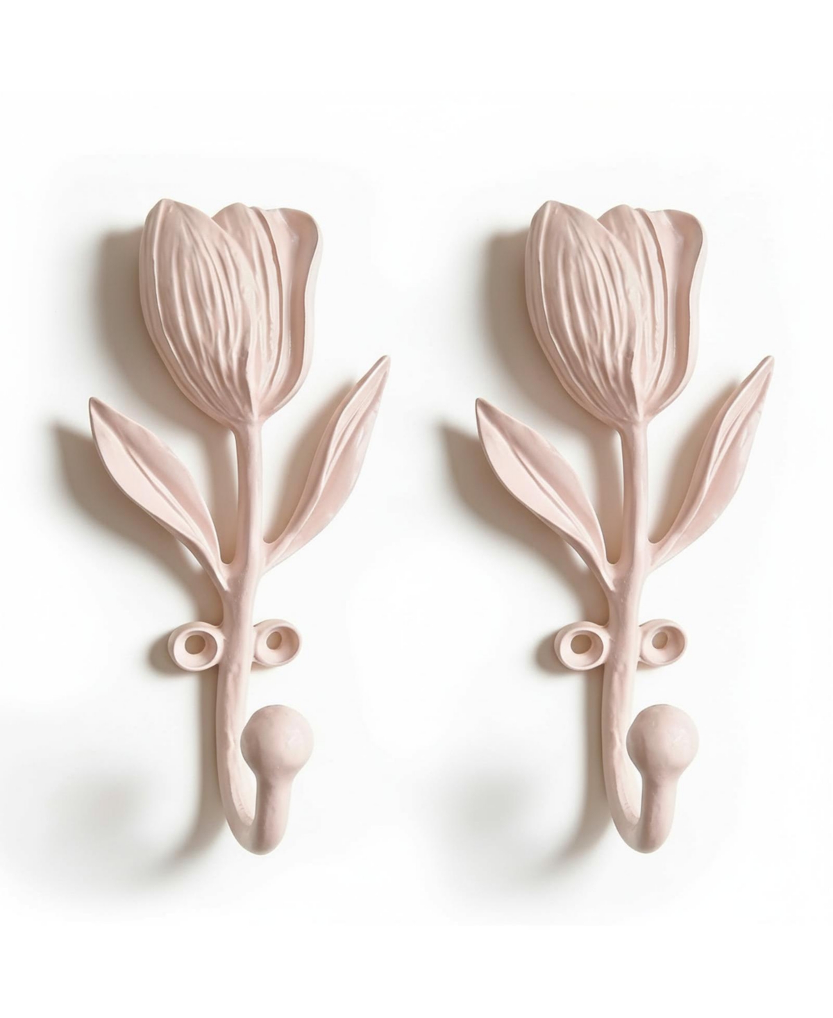 Click here for Yigii Tulip Decorative Wall Hooks  2 Pack Metal Wa... prices
