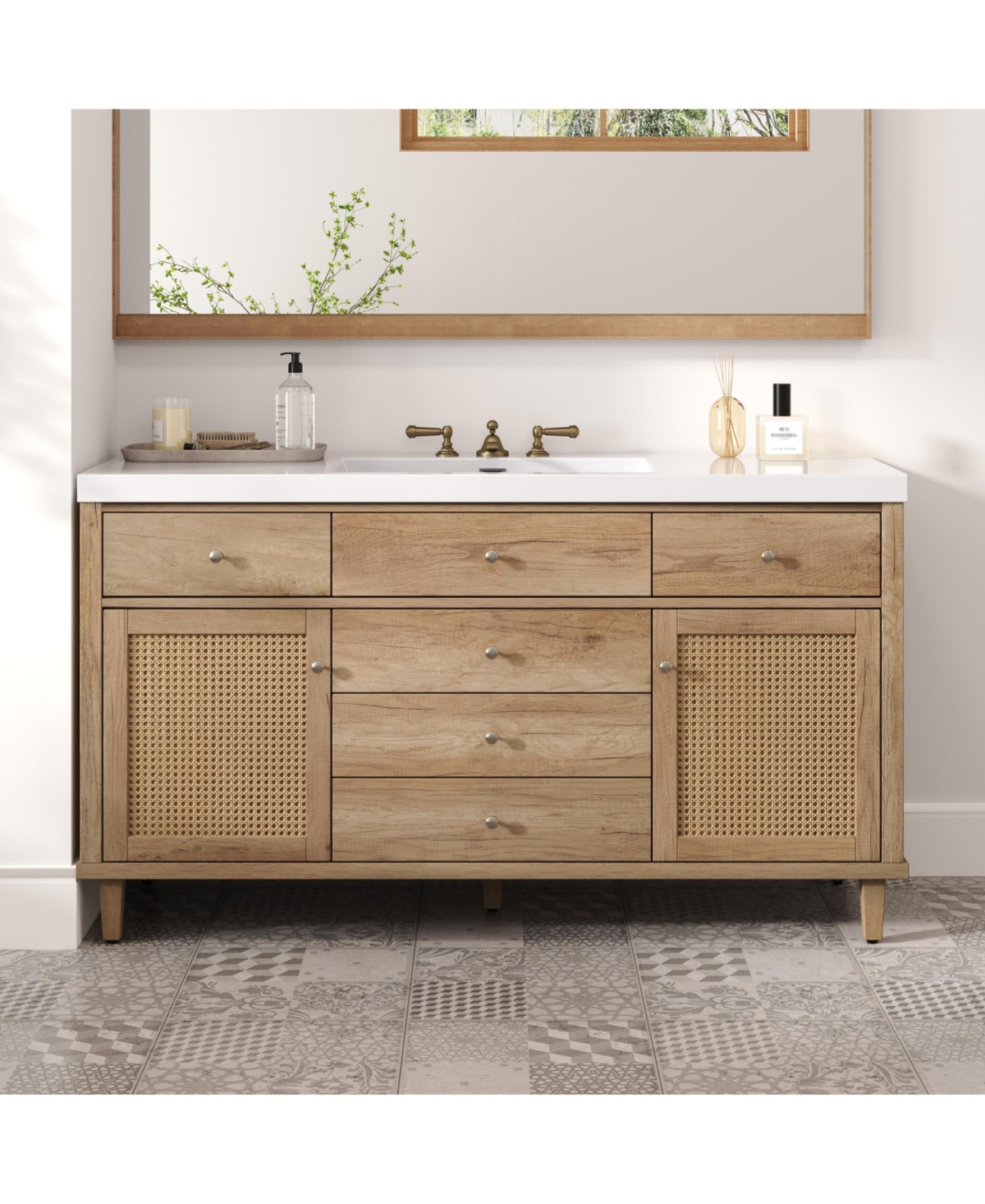 Click here for Busdays Bathroom Vanity with Smc Sink  Modern Stor... prices
