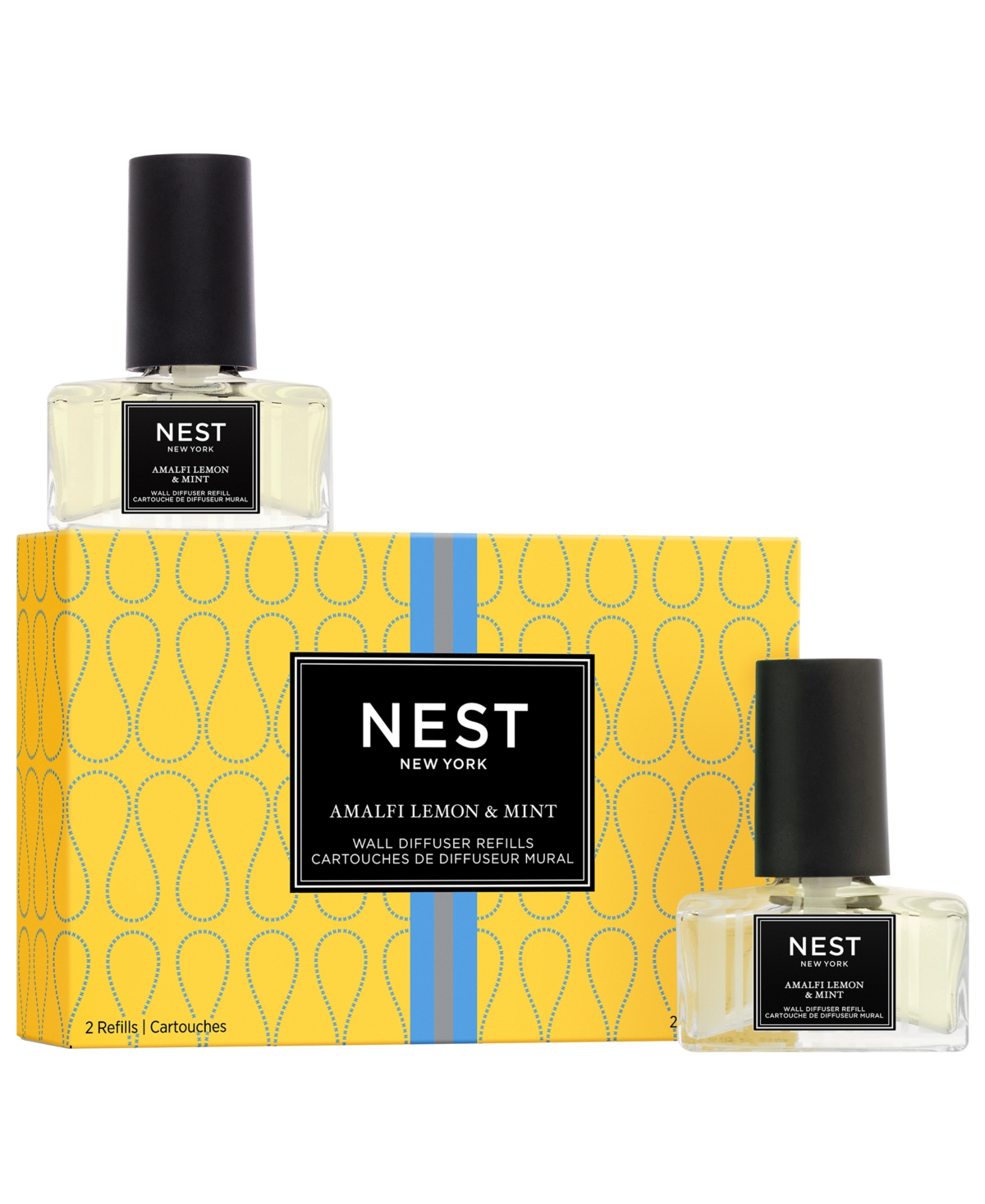 Click here for Nest New York 2-Pc. Amalfi Lemon and Mint Wall Dif... prices