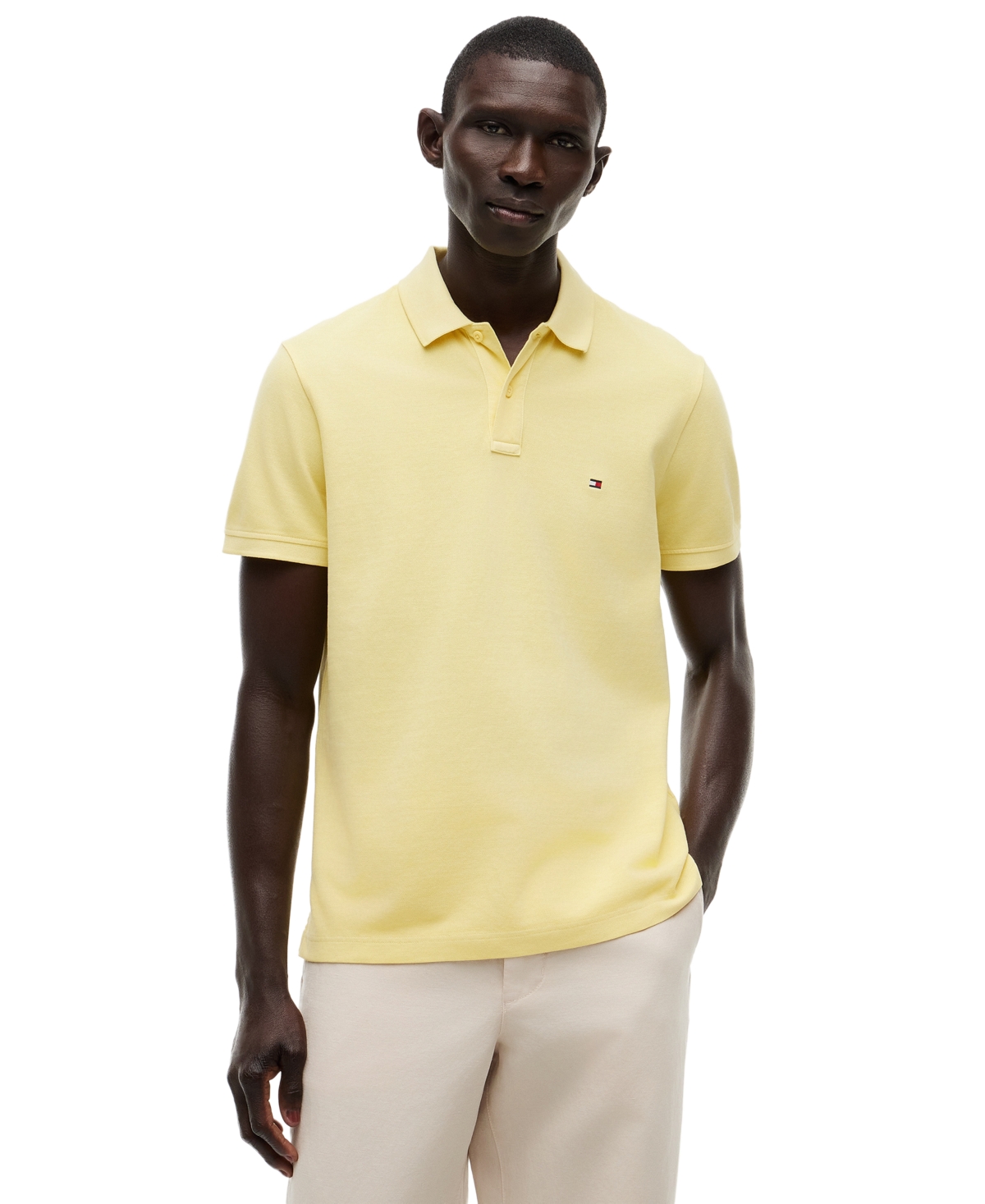 Click here for Tommy Hilfiger Mens Short Sleeve Garment-Dyed Polo... prices