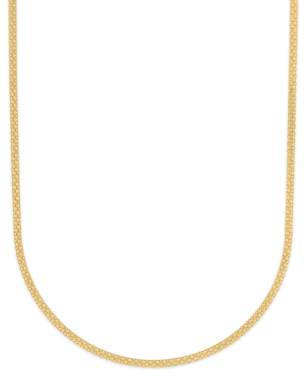 Click here for Macys Mens Polished Bismark Chain Necklace in 14k... prices