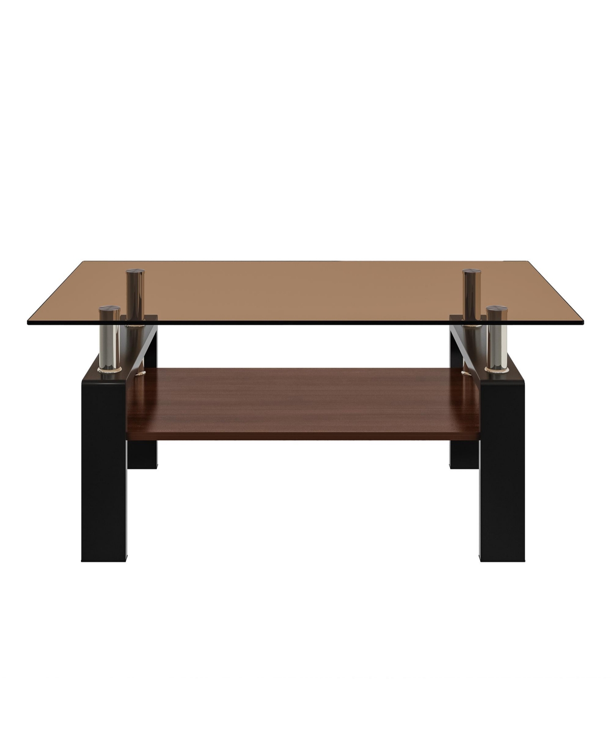 Click here for Rainsken 2-Tier Coffee Table  Rectangle Center Tab... prices