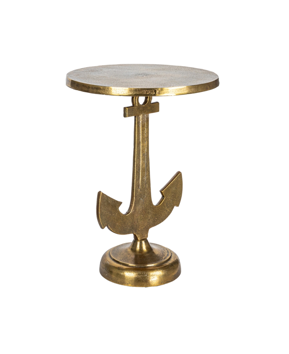 Click here for Storied Home 15 Metal Round Nautical Accent Table... prices