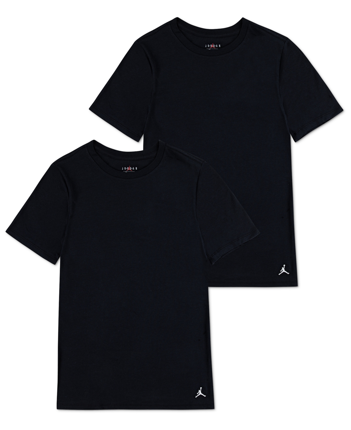 Click here for Jordan Big Boys Flight Base T-shirt  Pack of 2 - B... prices