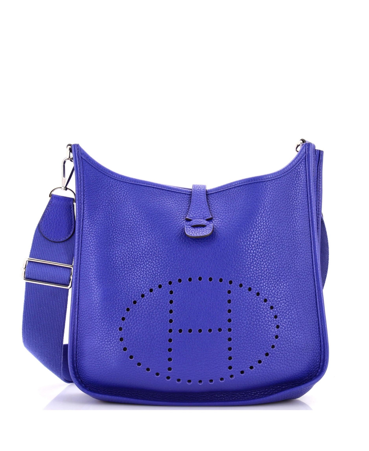 Click here for Pre-Owned HERMES Pm Evelyne Bag Gen Iii Clemence -... prices