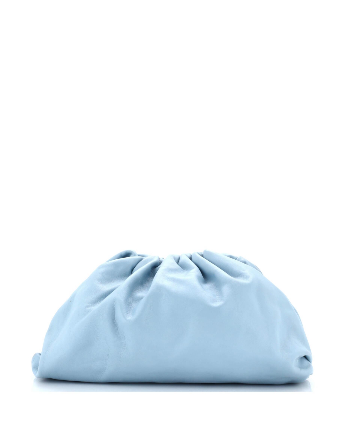 Click here for Pre-Owned Bottega Veneta The Pouch Leather - Blue prices