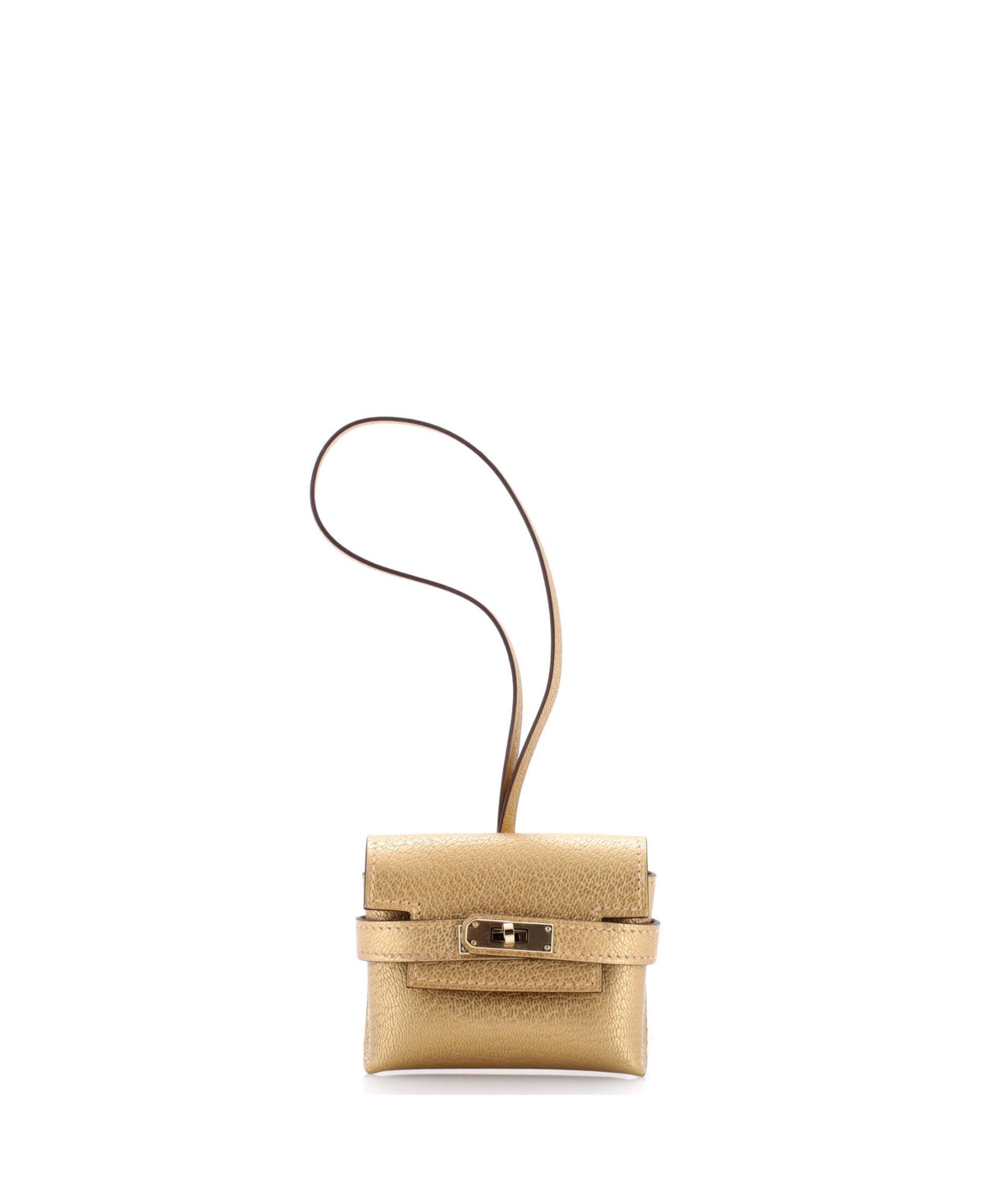 Click here for Pre-Owned Hermes Kellyfestival Bag Charm Chevre Ch... prices