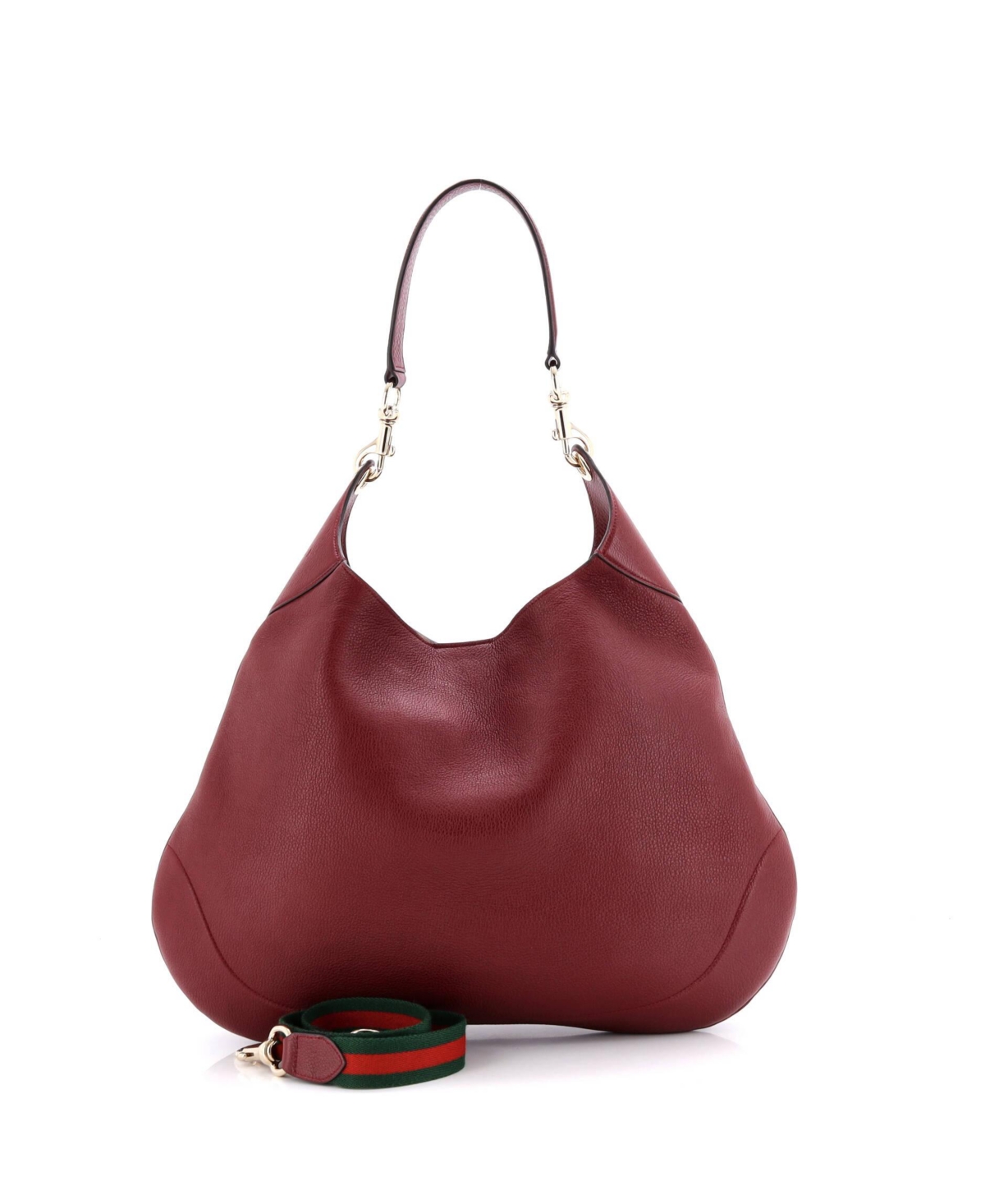 Click here for Pre-Owned Gucci Medium B Shoulder Bag Leather - Re... prices