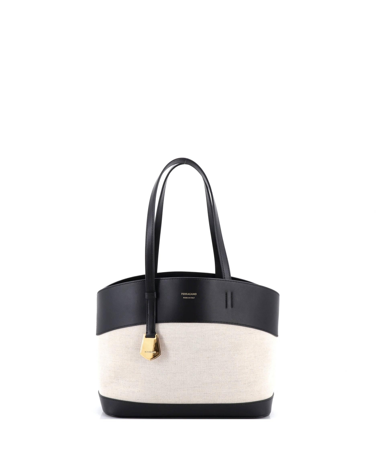 Click here for Pre-Owned Salvatore Ferragamo Small Charming Tote... prices