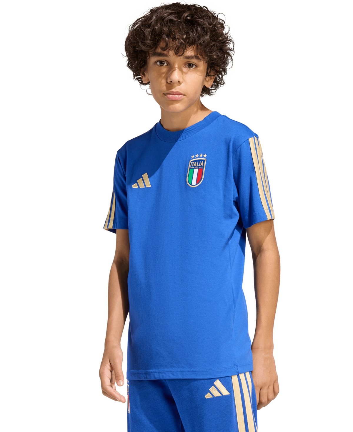Click here for adidas Big Boys Italy Dna Short-Sleeve T-Shirt - B... prices
