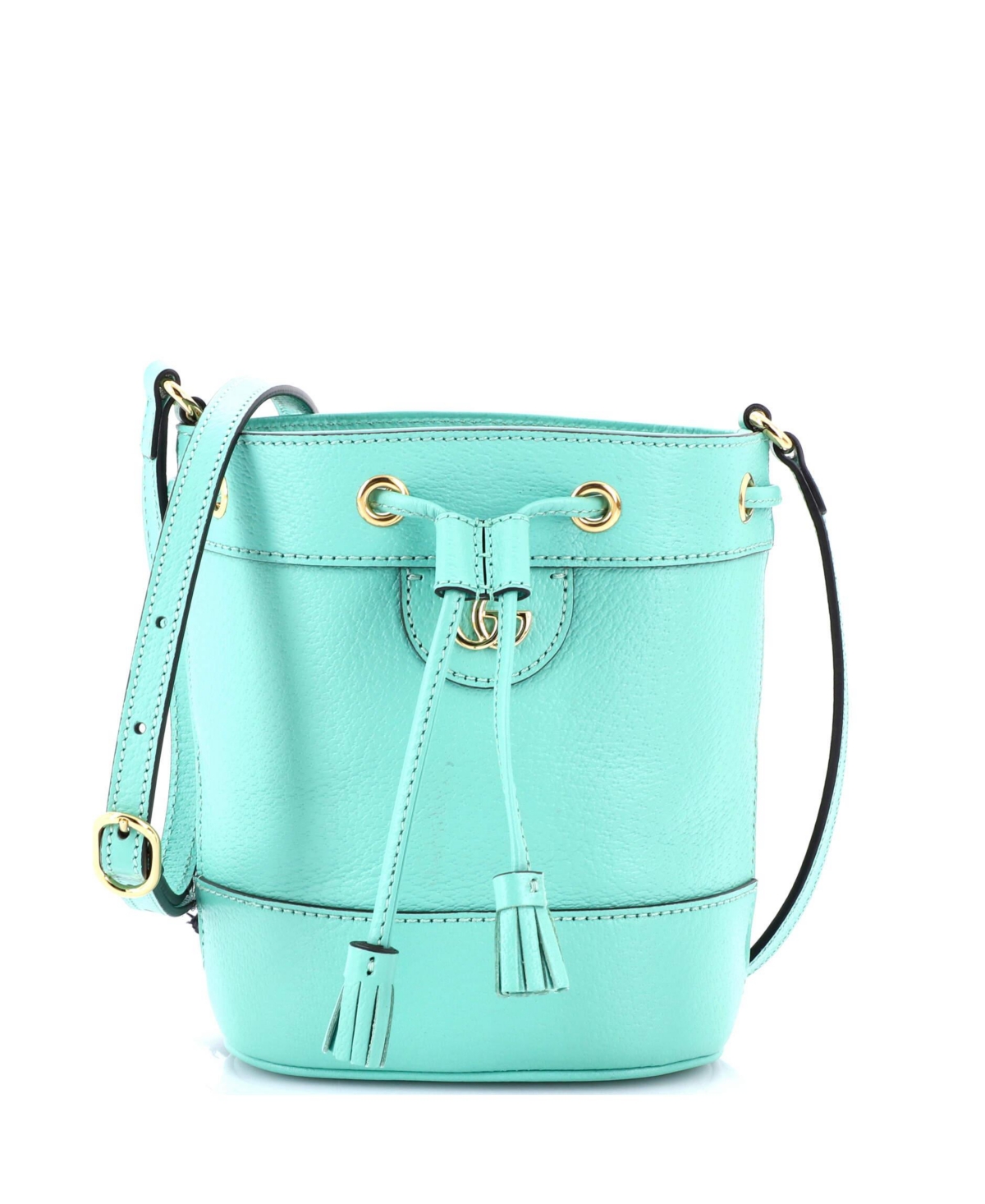 Click here for Pre-Owned Gucci Mini Ophidia Bucket Bag Leather -... prices