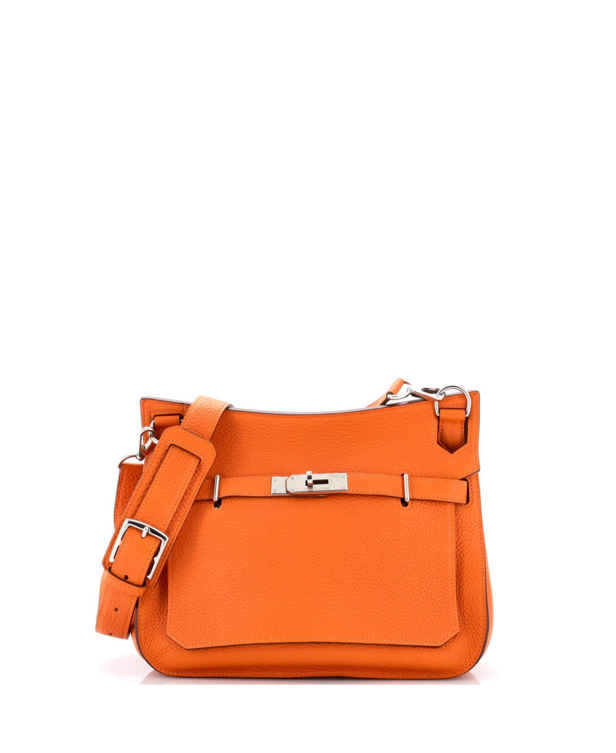Click here for Pre-Owned HERMES 28 Jypsiere Bag Clemence - Orange prices