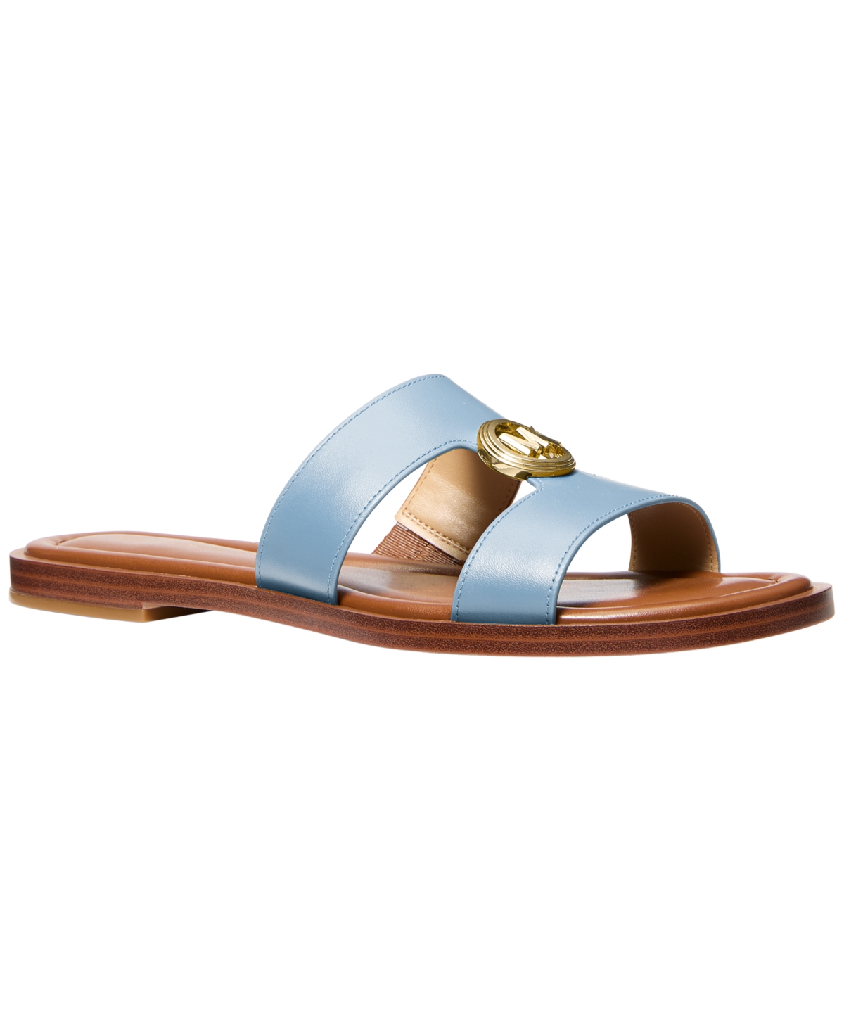 Click here for Michael Kors Womens Erin Flat Sandals - Chambray prices