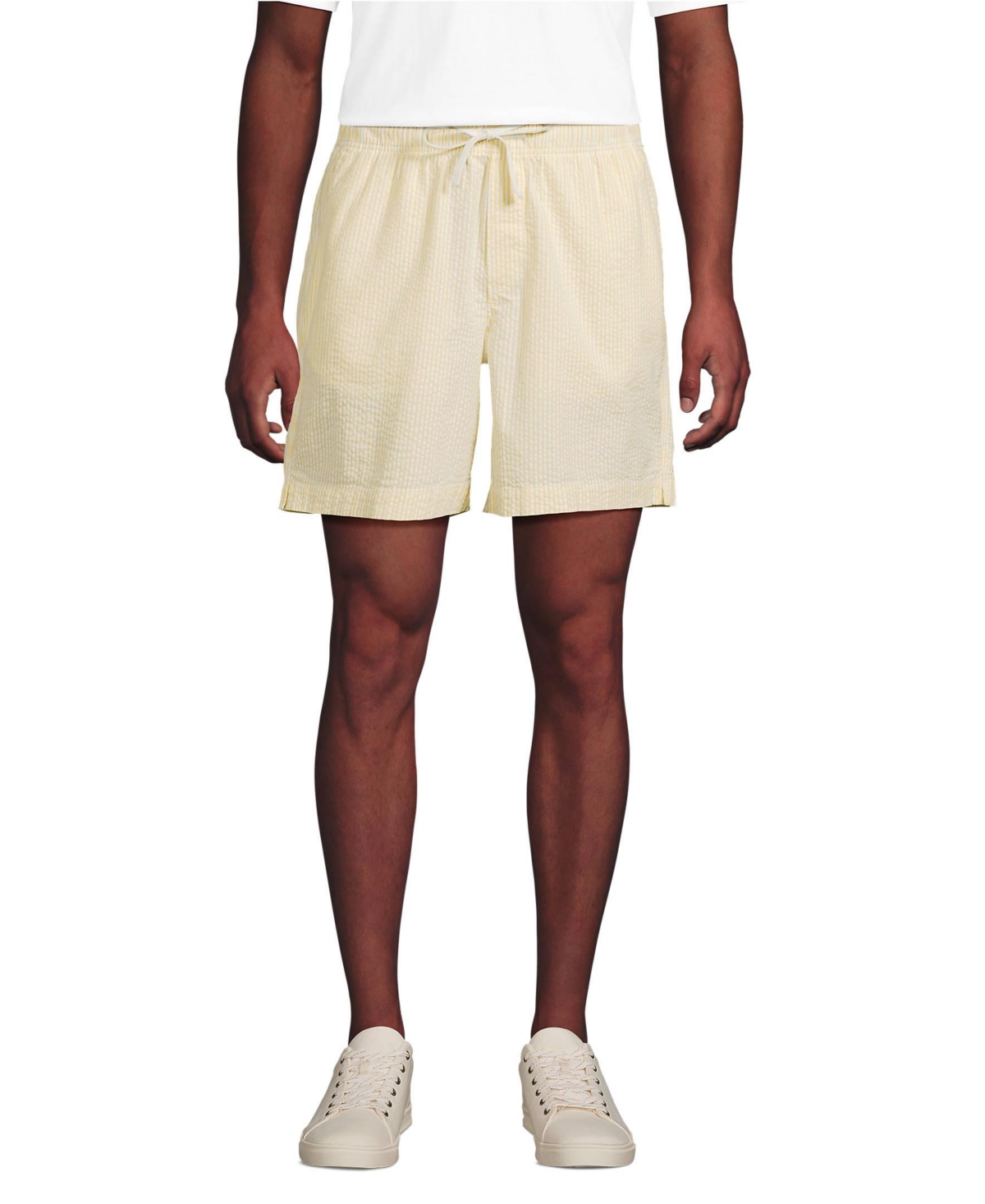 Click here for Lands End Mens 7" Classic Fit Seersucker Deck... prices