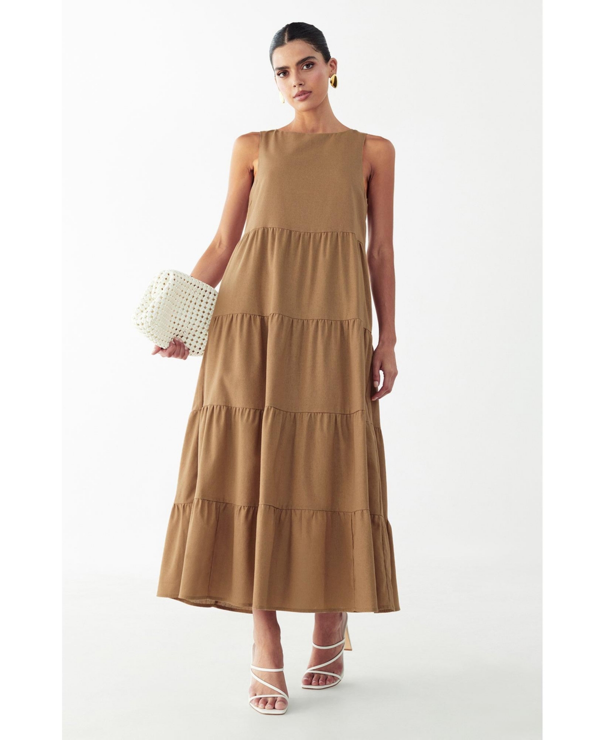 Click here for St Mrlo Womens Byron Dress - Cacao prices