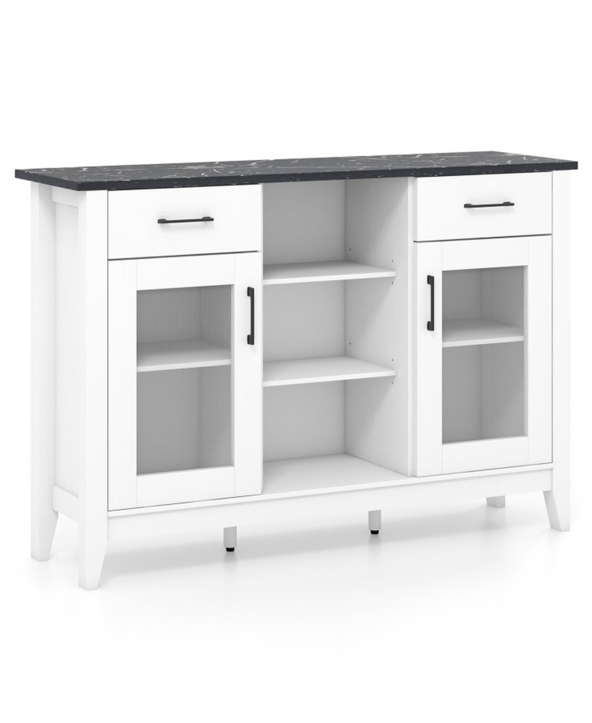 Click here for Gouun 52-Inch Sideboard Buffet Cabinet with Drawer... prices