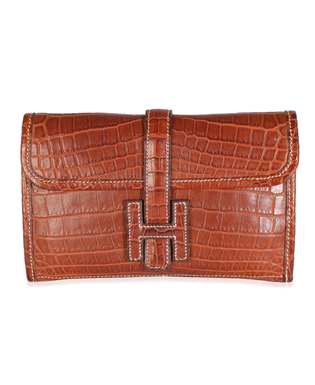 Click here for Pre-Owned Hermes Fauve Crocodile Niloticus Lisse M... prices
