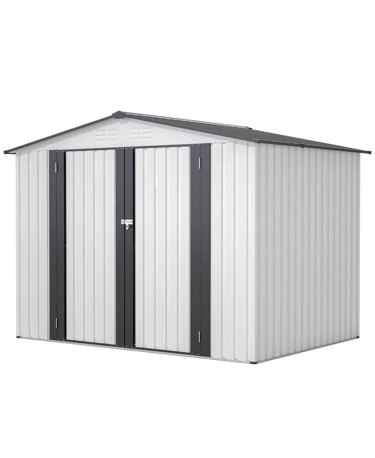 Click here for Mondawe 8x6 Ft Outdoor Storage Shed with Lockable... prices