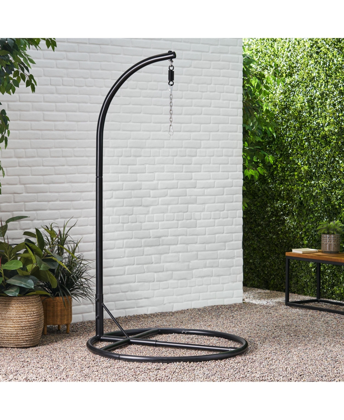 Click here for Flynama Iron Hanging Chair Bottom Stand with Safet... prices