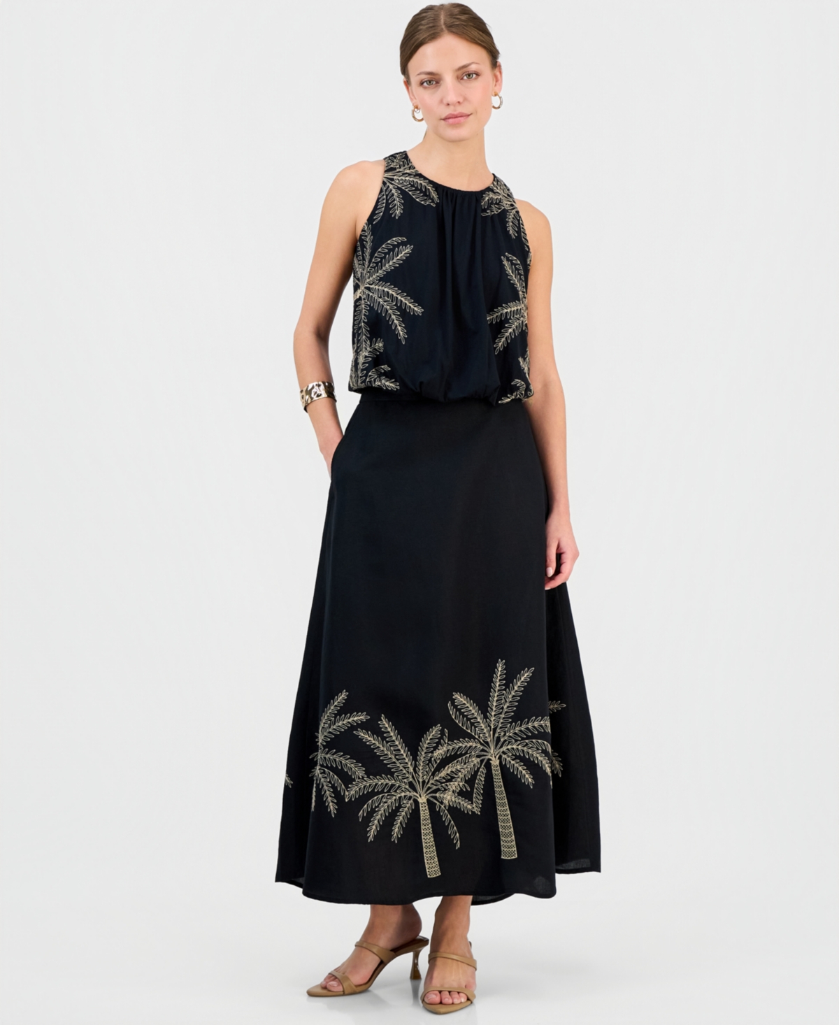 Click here for I.n.c. International Concepts Petite Embroidered M... prices