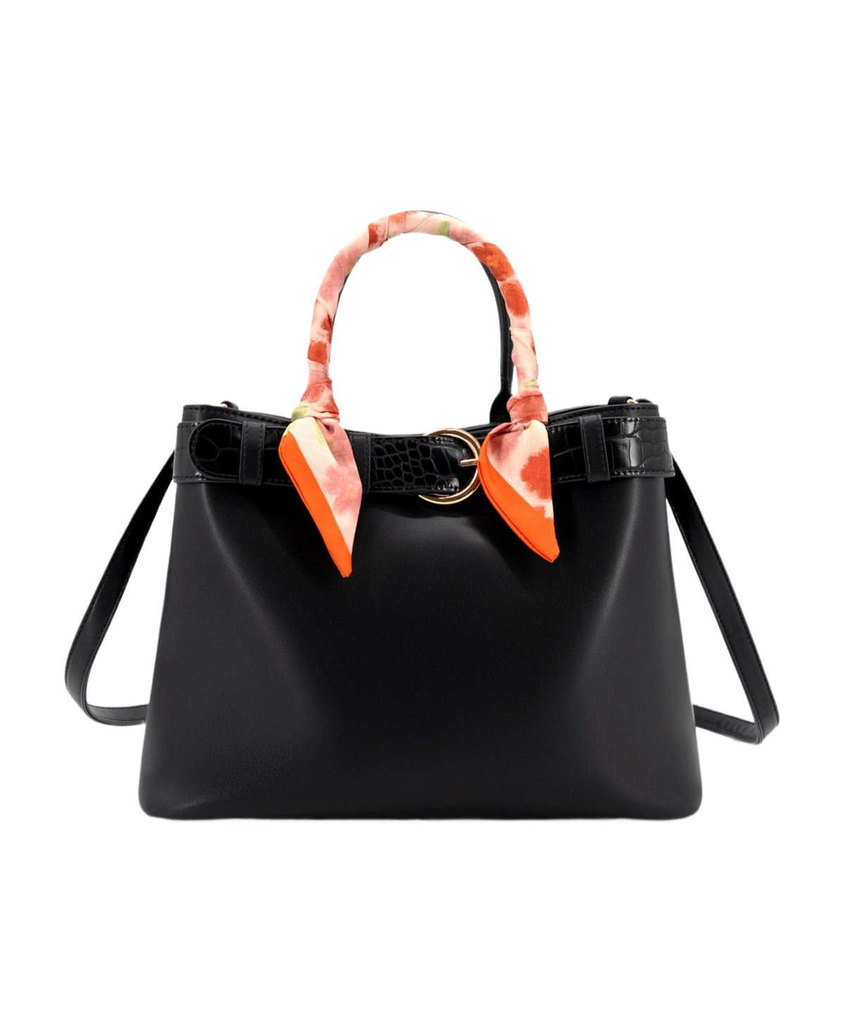 Click here for Like Dreams Mila Medium Satchel Handbag - Black prices