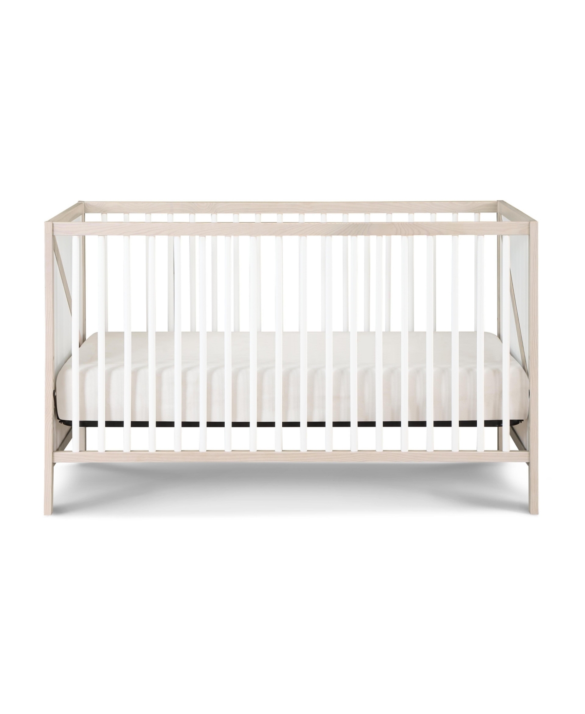 Click here for Jujabu 3 in 1 Convertible Mid Century Wood Crib Z... prices