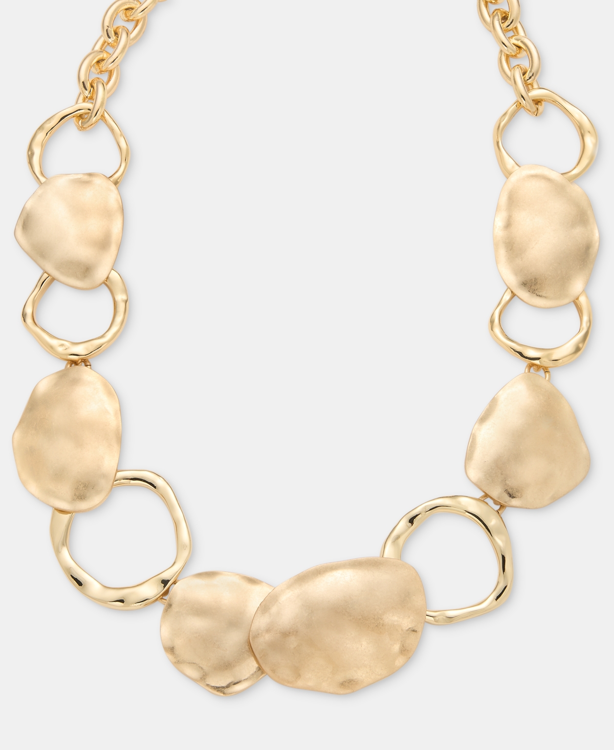 Click here for Style & Co Gold-Tone Pendant Link Necklace  Macys... prices