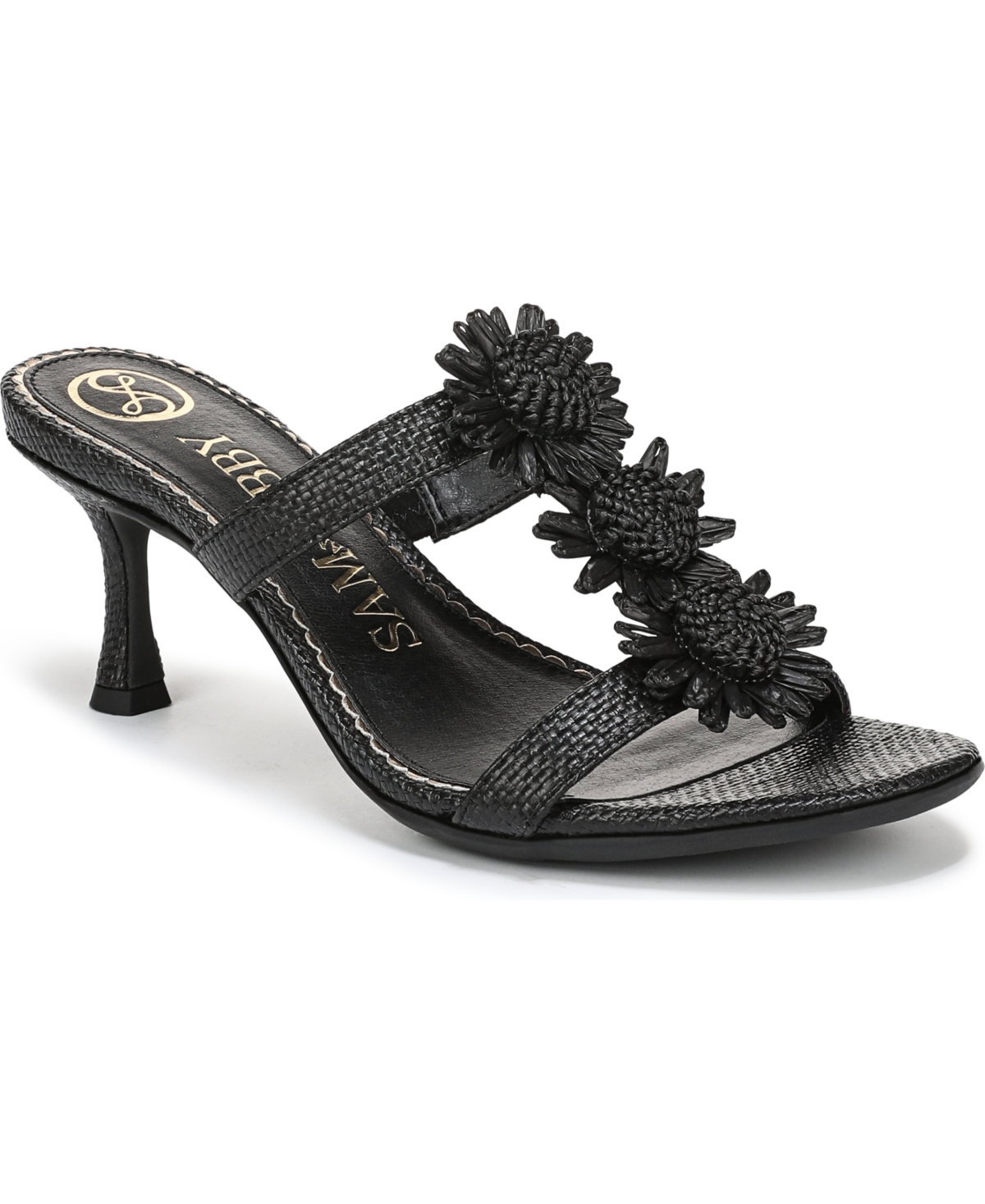 Click here for Sam and Libby Womens Joy Open Toe Sandals - Black prices