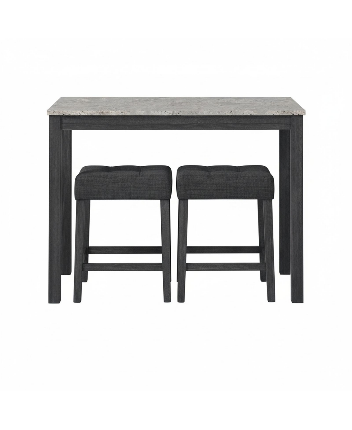 Click here for Sugift Three Piece Bar Table Set with Charging Sta... prices