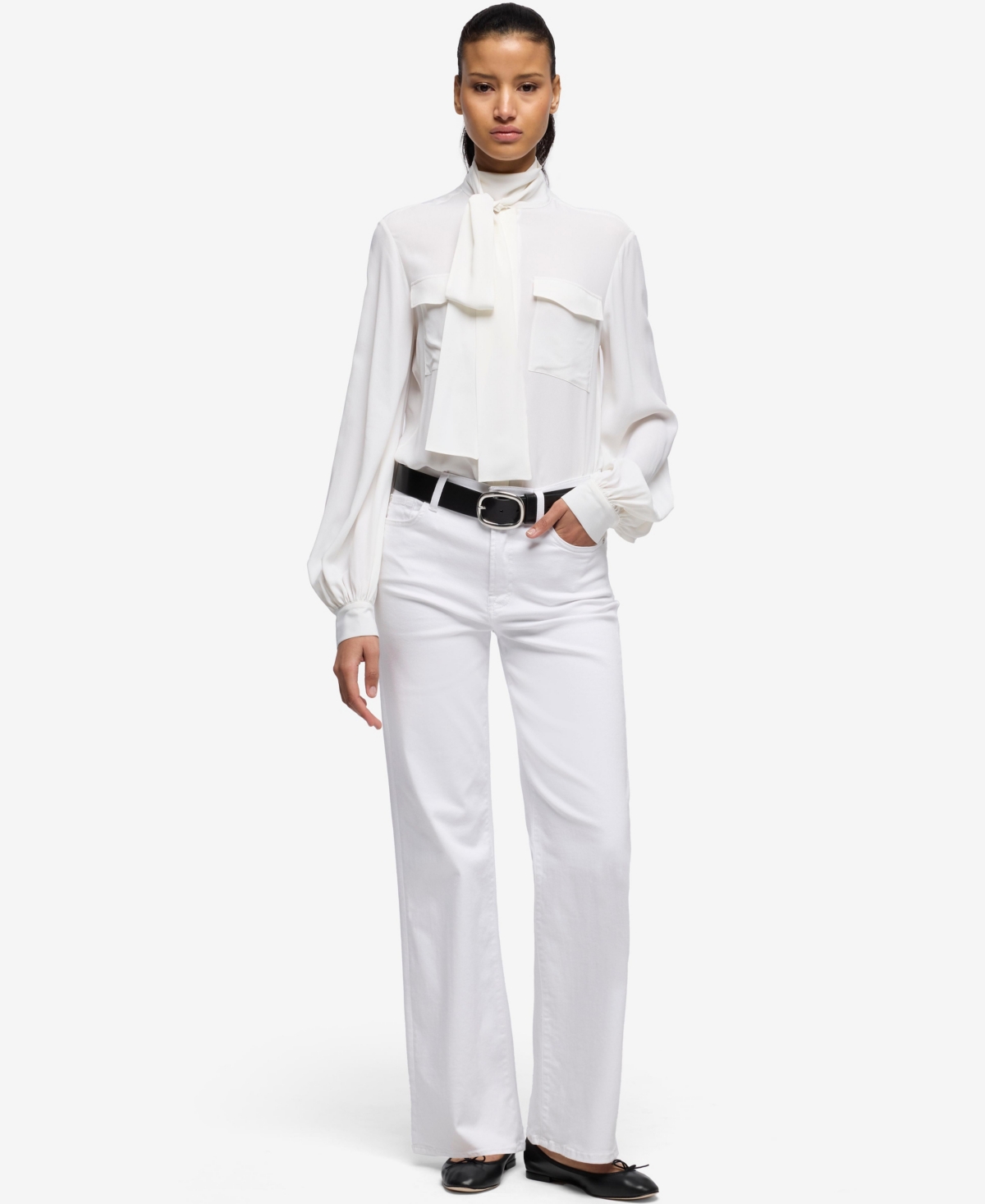 Click here for 7 For All Mankind Womens Alexa Wide-Leg Jeans - Ca... prices