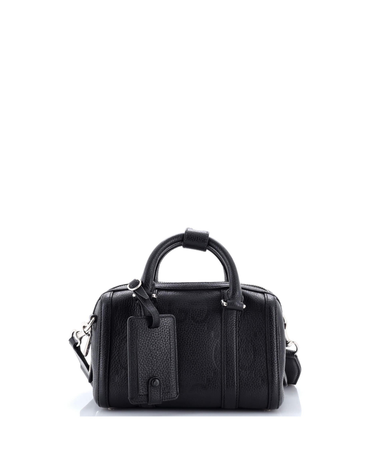 Click here for Pre-Owned Gucci Mini Duffle Bag Jumbo Gg Embossed... prices